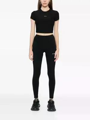 TEAM WANG DESIGN Logo-printed Legging