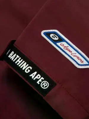 AAPE BY *A BATHING APE Logo-plaque Reversible Hooded Jacket