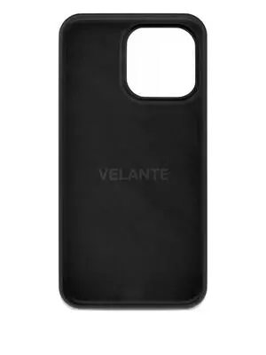 VELANTE Saffiano Leather Iphone 16 Pro Max Phone Case - Blue