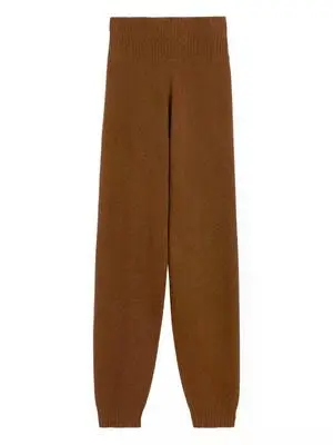 Max Mara Knitted High-waisted Trousers
