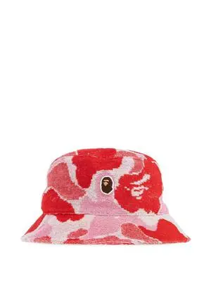 A BATHING APE® Camouflage-pattern Bucket Hat - Pink