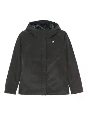 K-WAY Hooded Zip-front Jacket