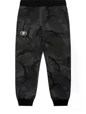 AAPE BY *A BATHING APE Camo-print Logo Track Pants