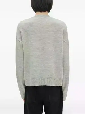 ANN DEMEULEMEESTER Bird-print Wool Sweater
