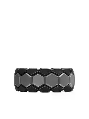 David Yurman Hex Stack Ring - Black