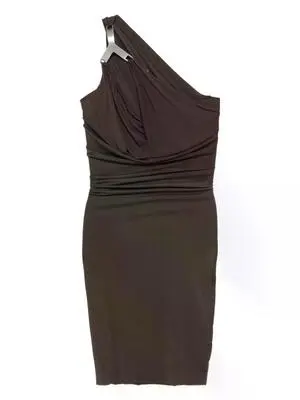 Rick Owens Draped One-shoulder Dress