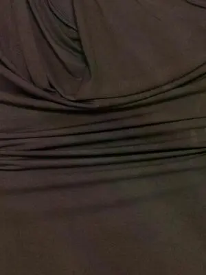 Rick Owens Draped One-shoulder Dress