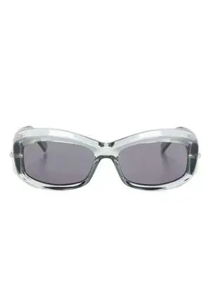 Givenchy G180 Injected Oversize-frame Sunglasses - Grey