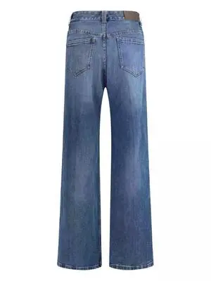Brunello Cucinelli High-waisted Straight-leg Jeans