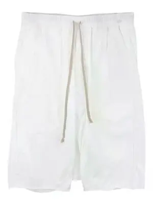 Rick Owens Drawstring-waist Shorts - White