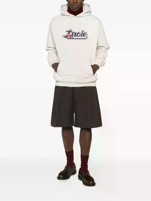 Drole De Monsieur Rose-embellished Hoodie