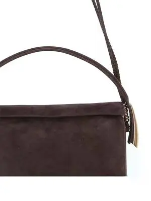 Benedetta Bruzziches Suede Shoulder Bag