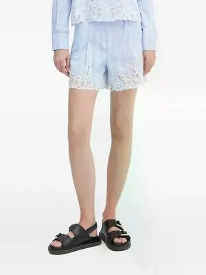 Karl Lagerfeld Embroidered Shorts For Women