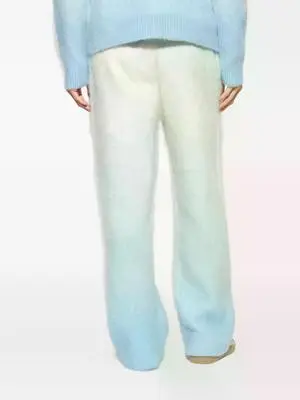 Casablanca Ombre-effect Logo-patch Trousers