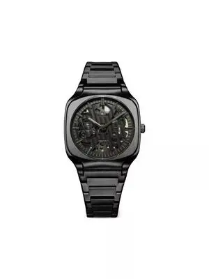 D1 MILANO Skeleton Dial Automatic Watch - Black