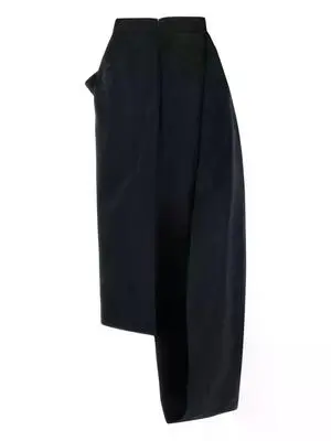 Givenchy Draped-bow Midi Skirt