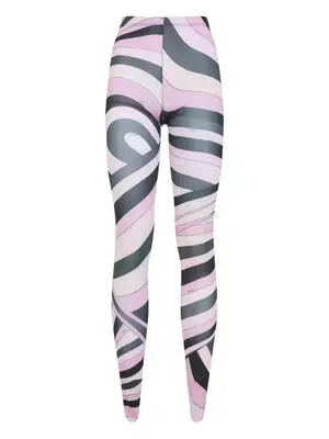 Emilio Pucci Abstract-print Tights - 010