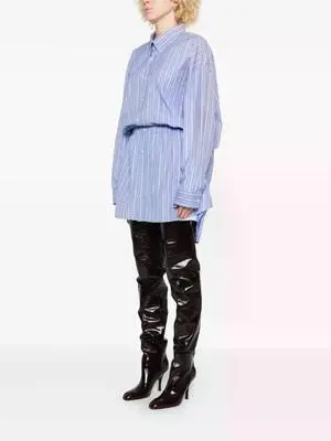 MAISON MARGIELA Striped Shirtdress