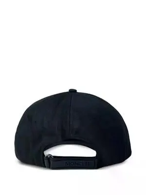 Moncler Logo-motif Baseball Cap - Black