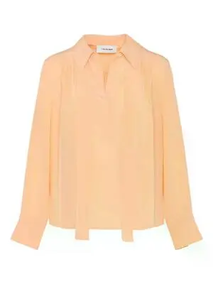 Yves Salomon Long Sleeve Blouses