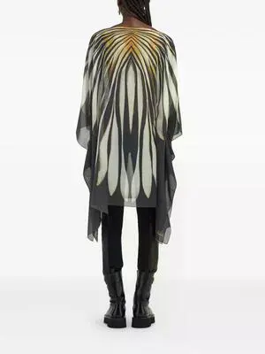 Roberto Cavalli Abstract-pattern Kaftan Dress