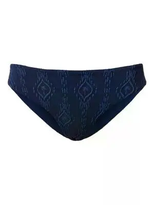 TWINSET Patterned Bikini Bottom - Blue