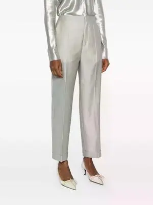 Alberta Ferretti Satin Trousers