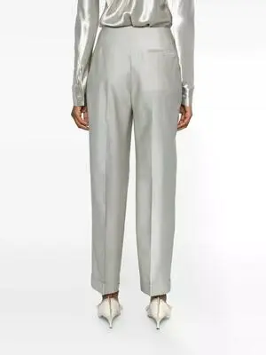 Alberta Ferretti Satin Trousers
