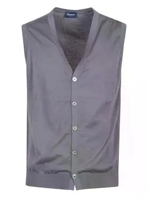 Drumohr V Neck Vests For Men