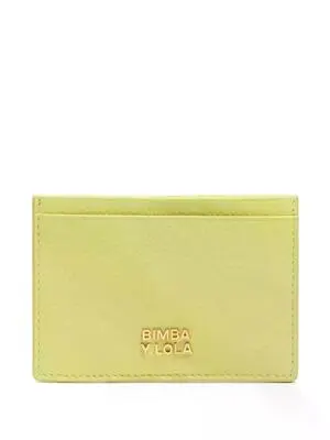 Bimba Y Lola Leather Cardholder - Yellow