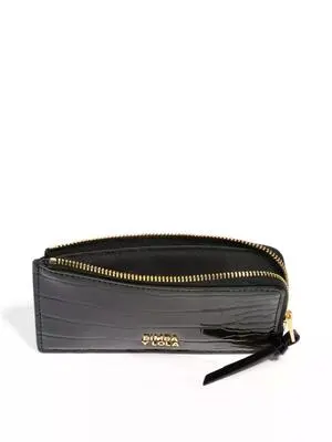 Bimba Y Lola Crocodile-effect Zip Purse