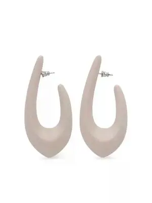 PANCONESI Spada Drop Earrings - Silver