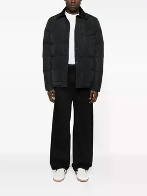 Moncler Quilted Corduroy-collar Jacket