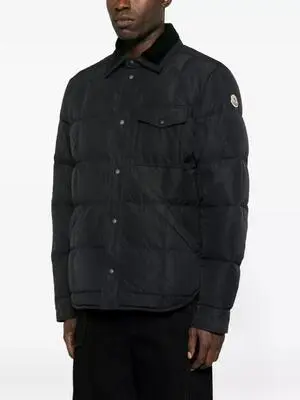 Moncler Quilted Corduroy-collar Jacket