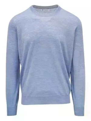 Brunello Cucinelli Crew-neck Sweater - Blue