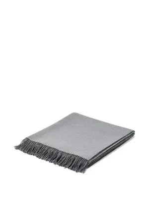 Brunello Cucinelli Double-faced Fringe Throw