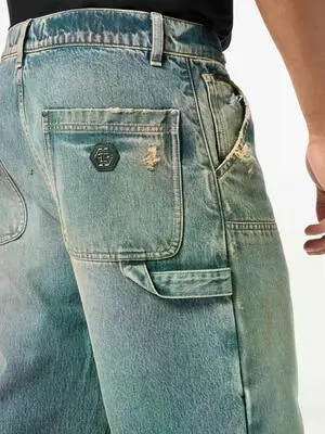 Philipp Plein Double-pocket Distressed Jeans