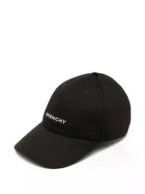 Givenchy Logo-embroidered Cap - Black