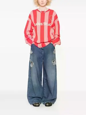 Études Studio Striped Long-sleeve Sweatshirt