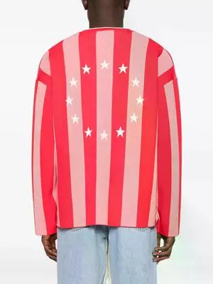 Études Studio Striped Long-sleeve Sweatshirt