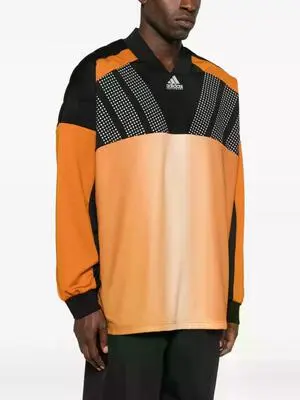 Adidas Paneled V-neck Sweatshirt