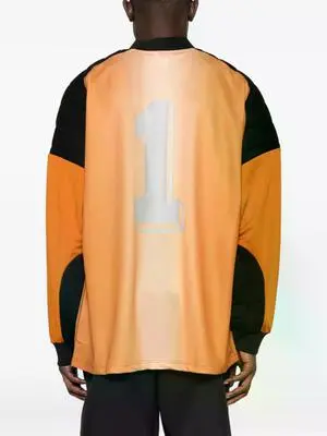 Adidas Paneled V-neck Sweatshirt