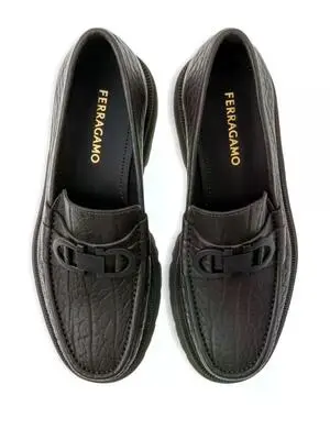 FERRAGAMO Leather Loafers