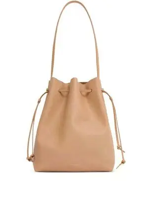 MANSUR GAVRIEL Cabas Drawstring Bucket Bag - Neutrals