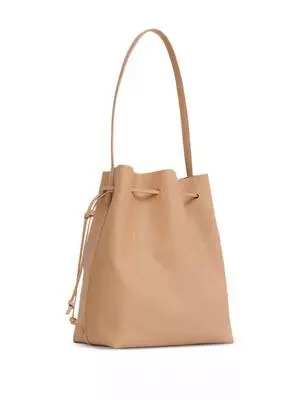 MANSUR GAVRIEL Cabas Drawstring Bucket Bag - Neutrals