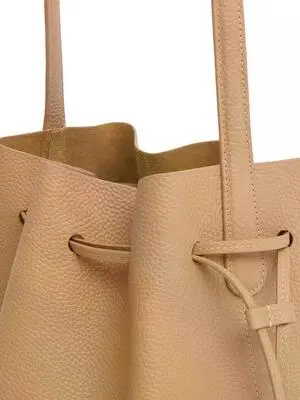 MANSUR GAVRIEL Cabas Drawstring Bucket Bag - Neutrals