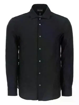 Emporio Armani Embossed-pattern Shirt