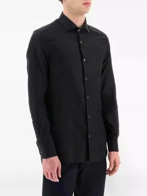 Emporio Armani Embossed-pattern Shirt