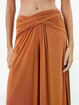 AMAZUIN Cross-waist Wide Leg Pants