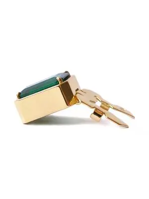 IZABEL DISPLAY Mega Rectangle Button Cover - Gold